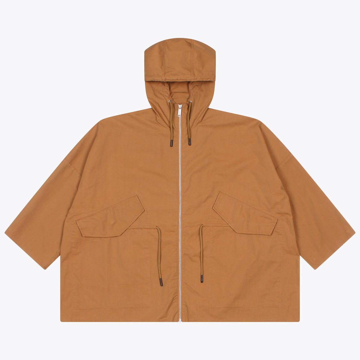 Blended Cotton Oversized Rain Jacket – Wemoto Studio