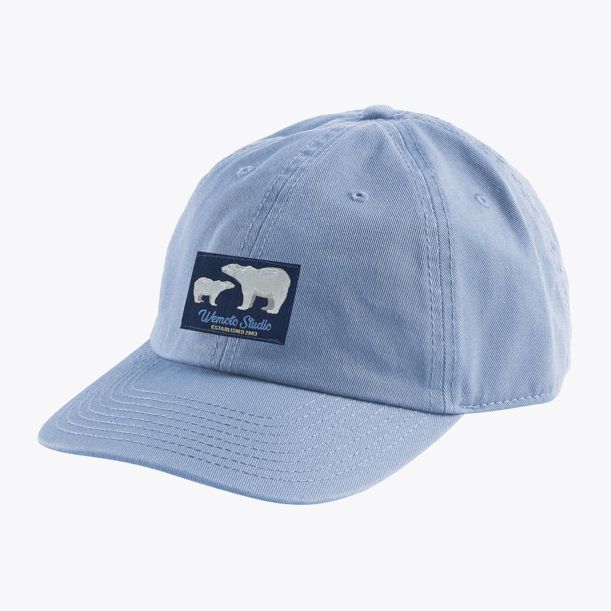 Cotton Twill 6-Panel Cap – Wemoto Studio
